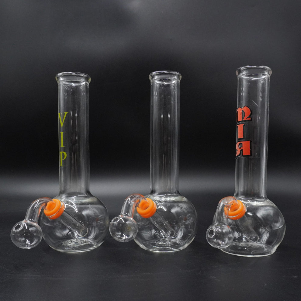 Classic Round Base Oil Burner Bubbler – Lotus Smoke and Gift